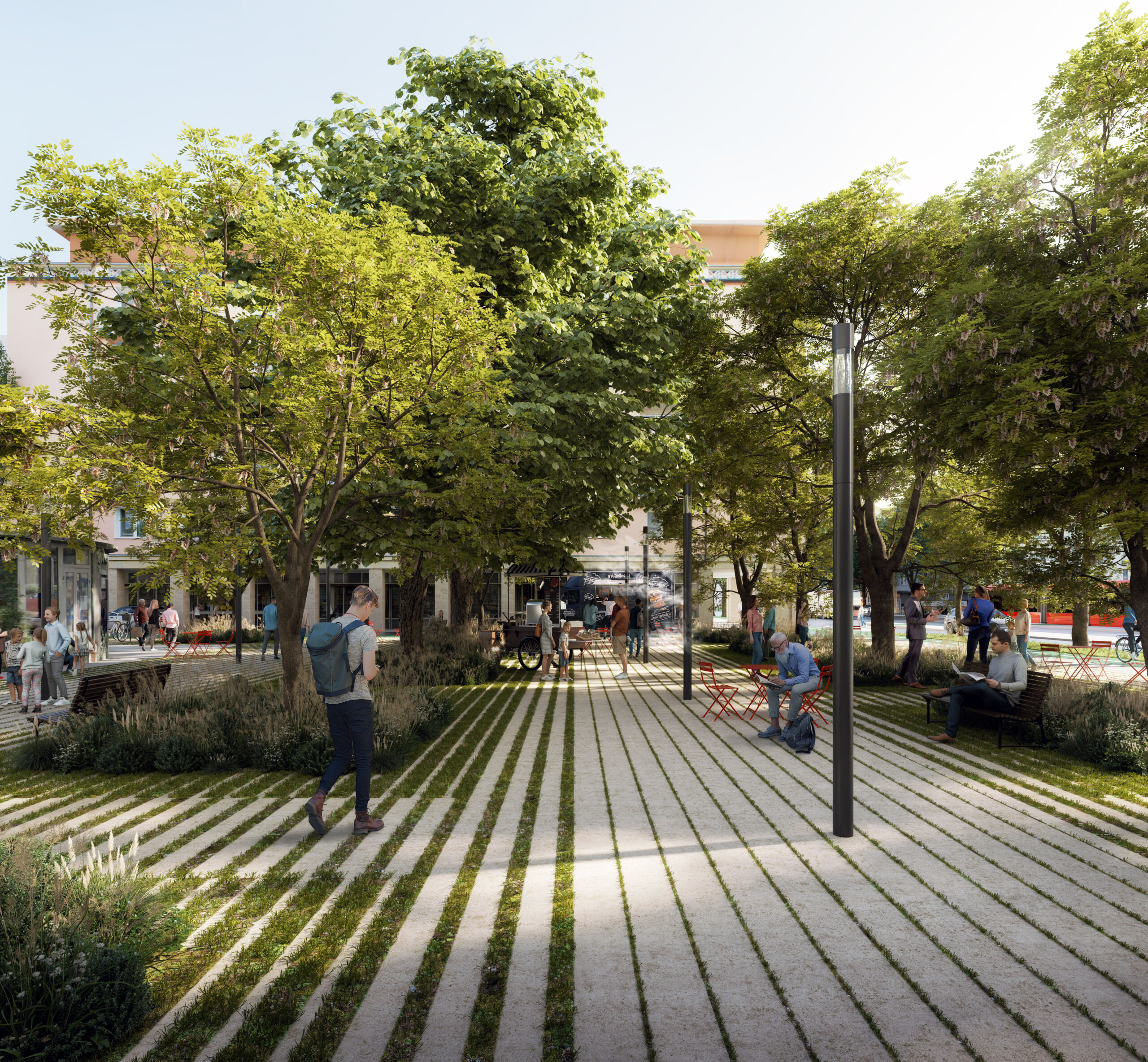 Dulovo Sq. – Place & pace